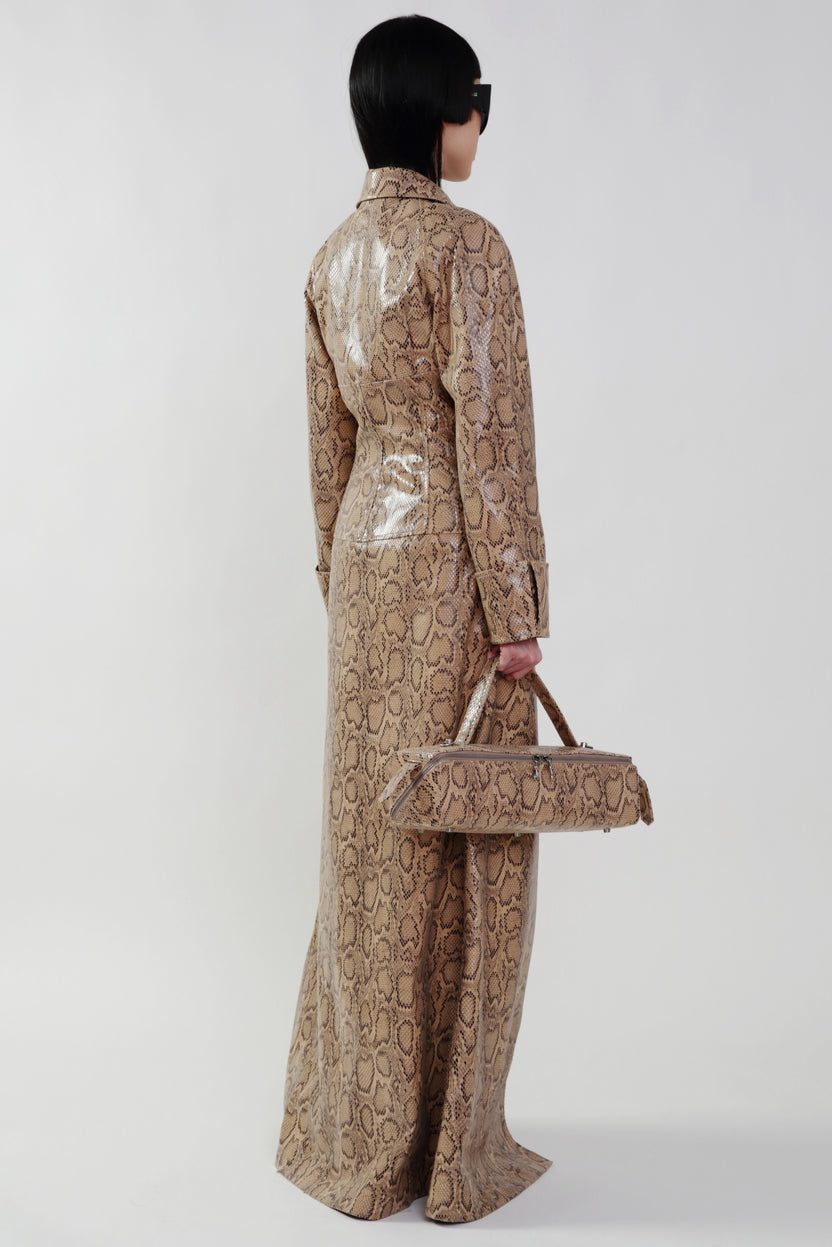 Python Trench Coat-Pre Order – Kim Shui Studio