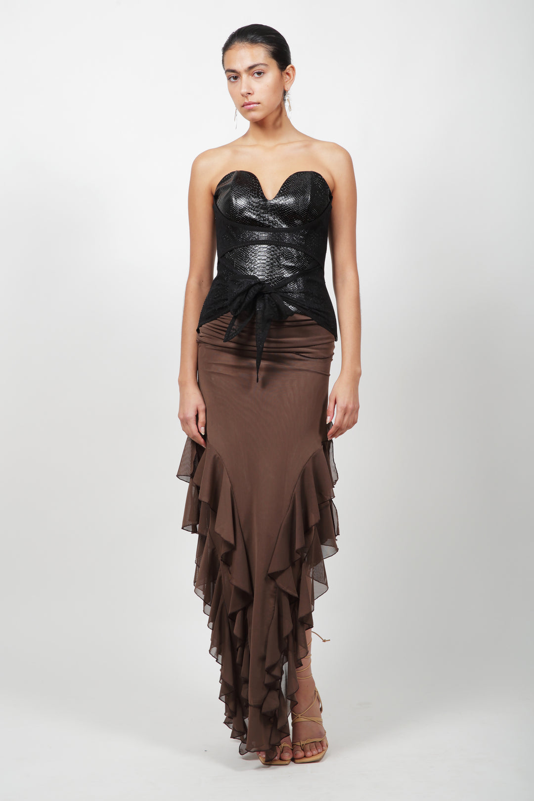 Vinyl Snake Bustier – Kim Shui Studio